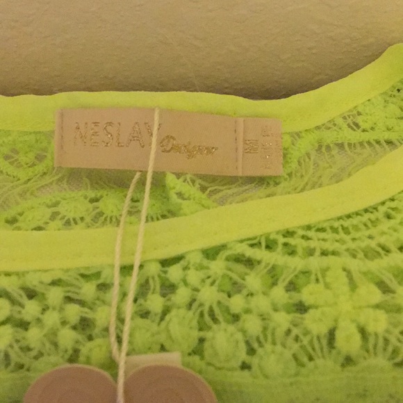 neslay designer | Tops | Neslay Designers Mesh And Fringe Top | Poshmark